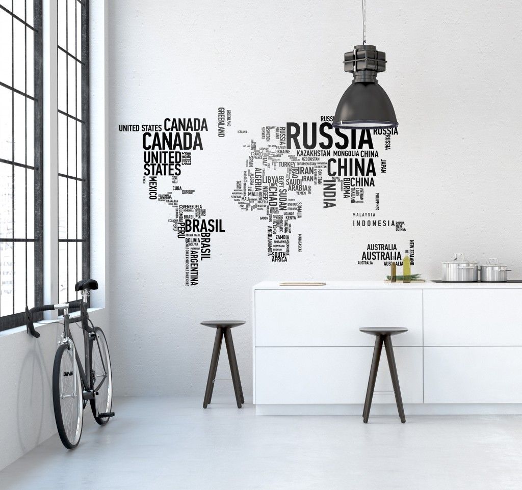 Vinilos del mundo, vinilos mapamundi, vinilos,